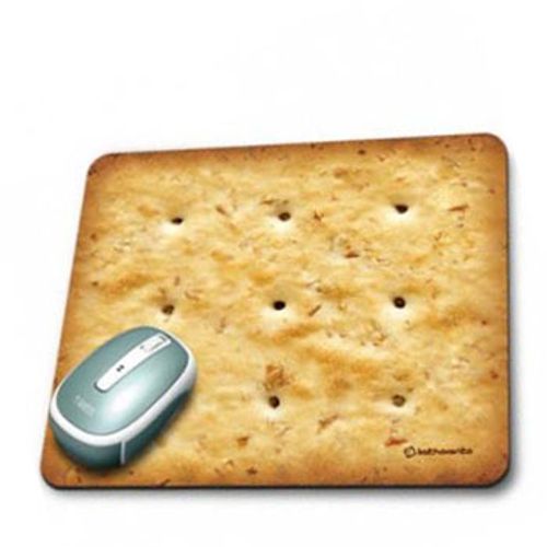 Mouse Pad Biscoito Cream Cracker - Gorila Clube